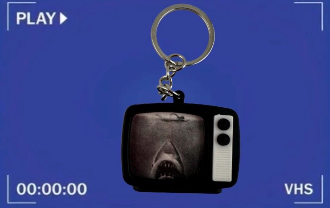 JAWS Light-up TV Keychain - Etsy