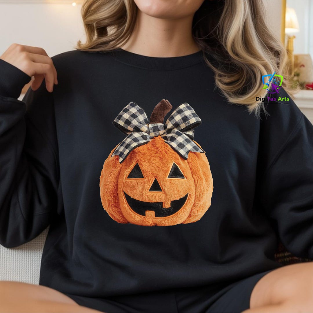 Smiley Pumpkin Latch Hook Yarn DTF Transfer: Fall Halloween - Etsy