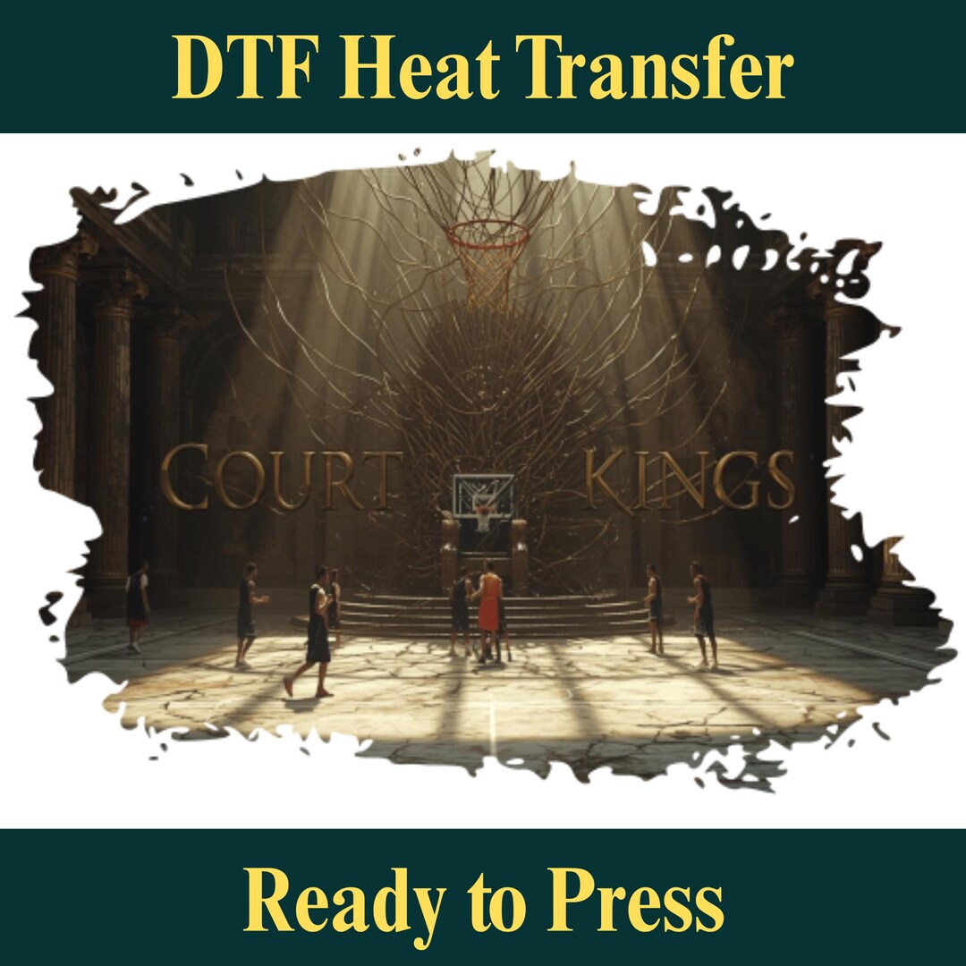Court of Kings — Gothic Castle Basketball DTF Transfer | NBA Medieval ...