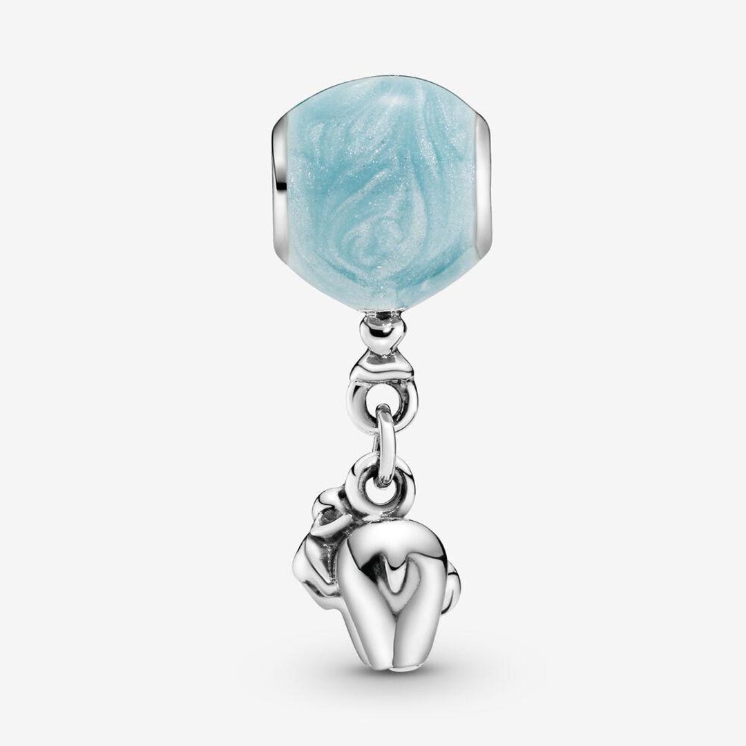 Pandora Charm Elephant Blue Balloon Dangle - Etsy
