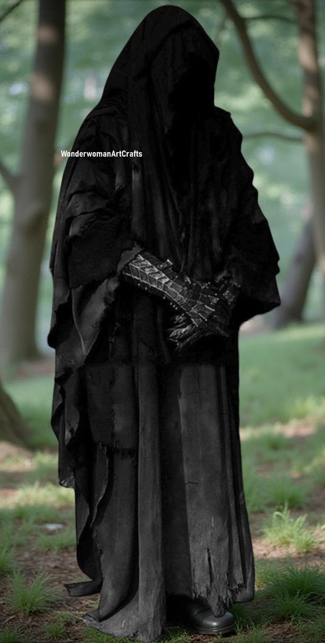 Ringwraith Costume – Nazgul Full Outfit With Hooded Cloak | Grim Reaper ...