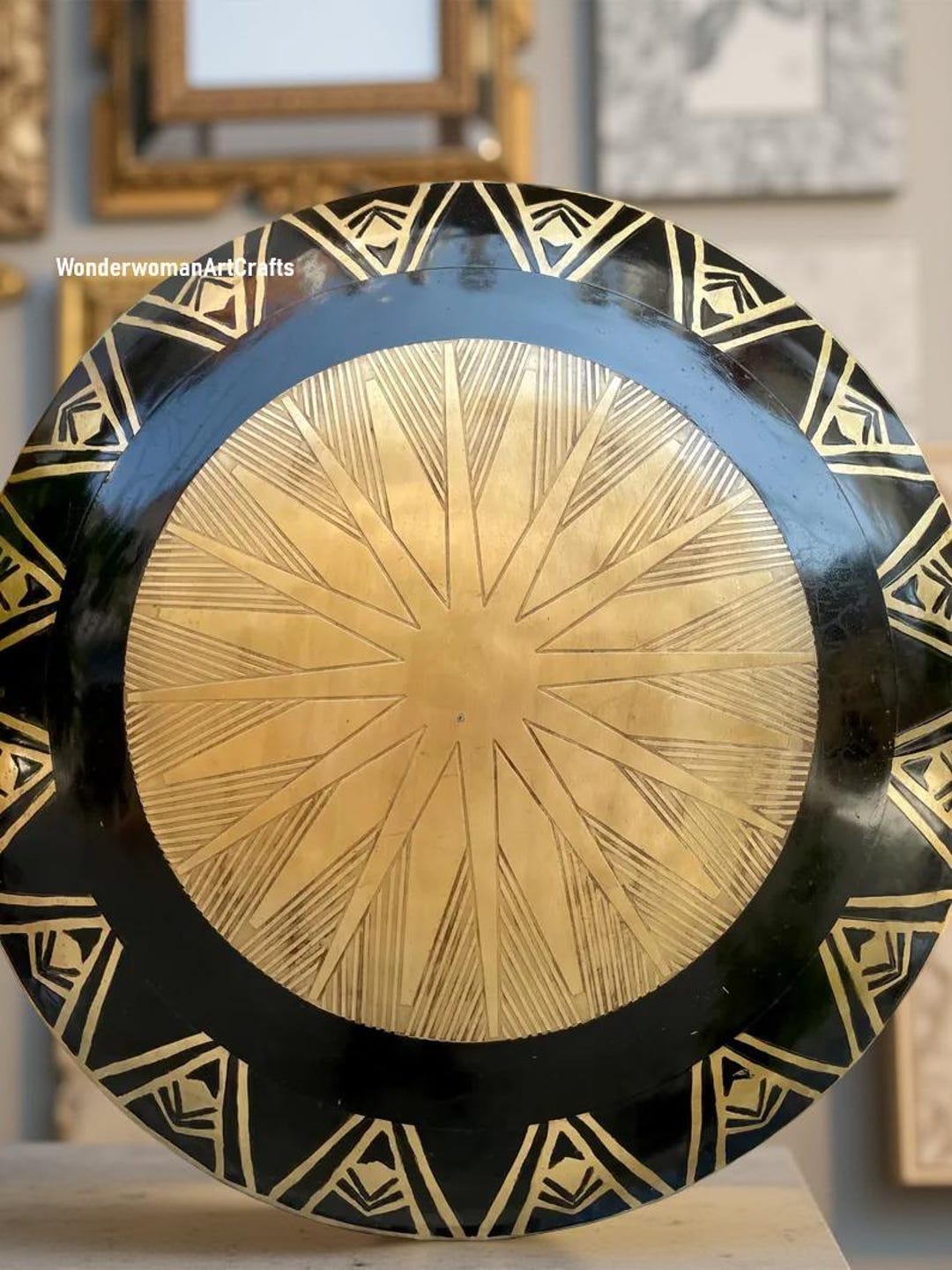Wonder Woman Shield Prop Cosplay Accessory for Roleplay, Battle Ready ...