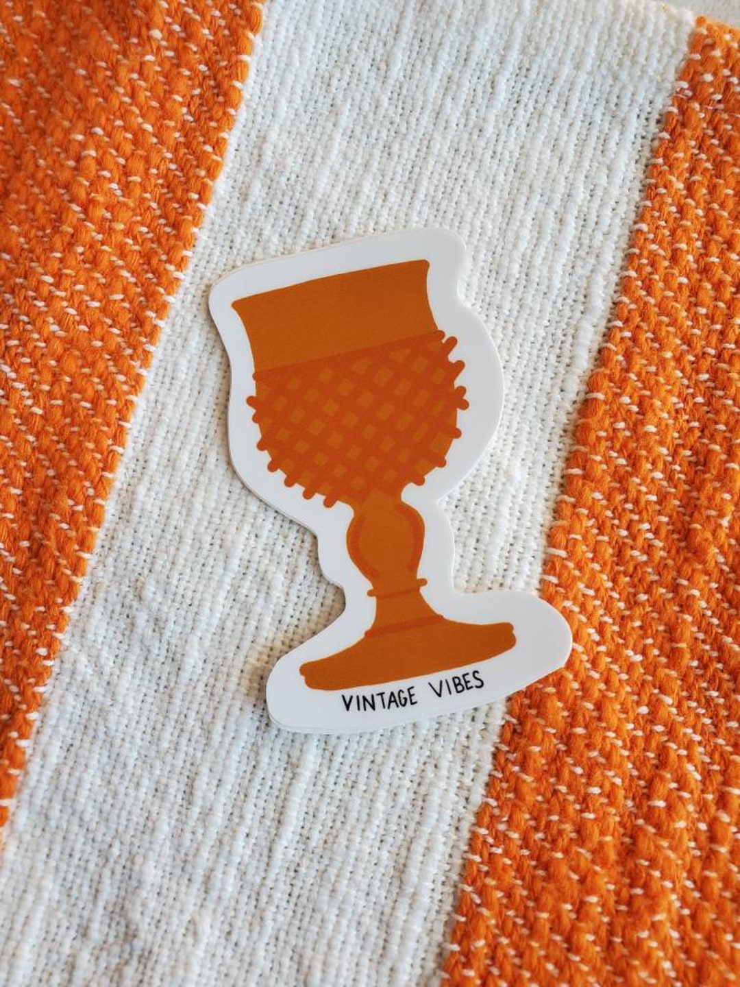 Vintage Vibes Vinyl Sticker - Etsy