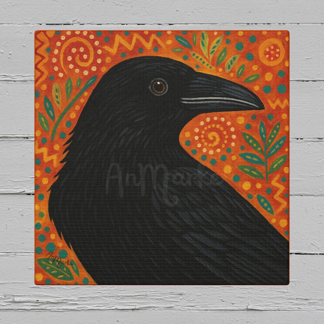 Folk Art - Keeper of Secrets – Raven Digital Download | Mystical Folk ...