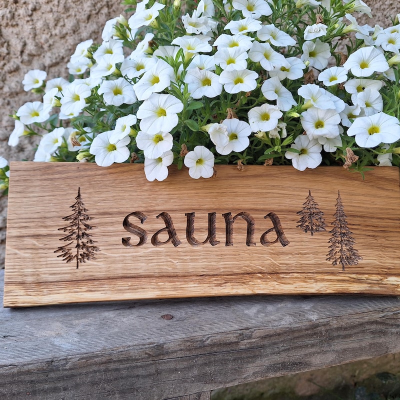 Sauna Sign - Etsy