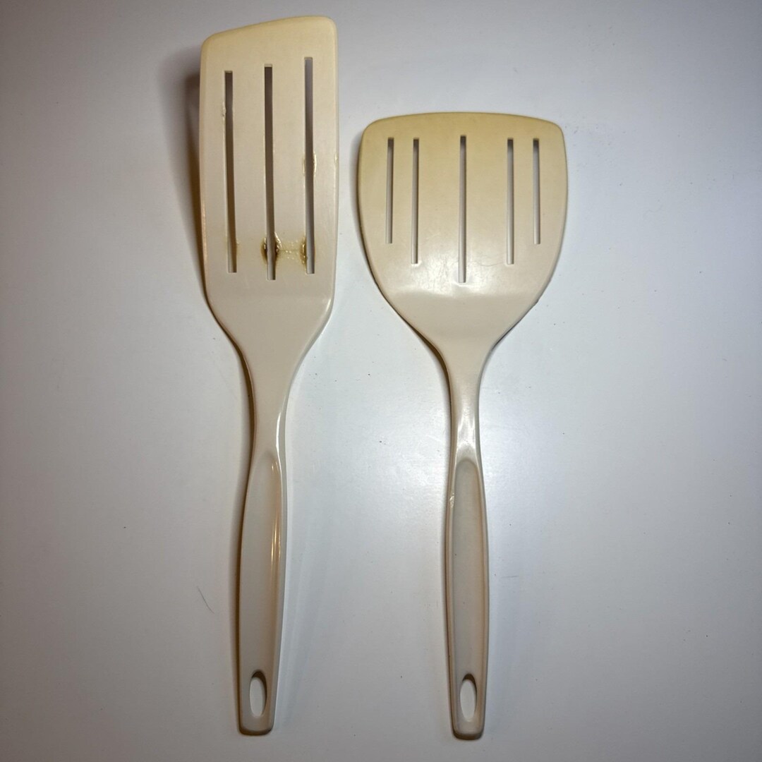Vintage Foley Slotted Nylon Spatula Turner Lot of 2 Almond off White - Etsy
