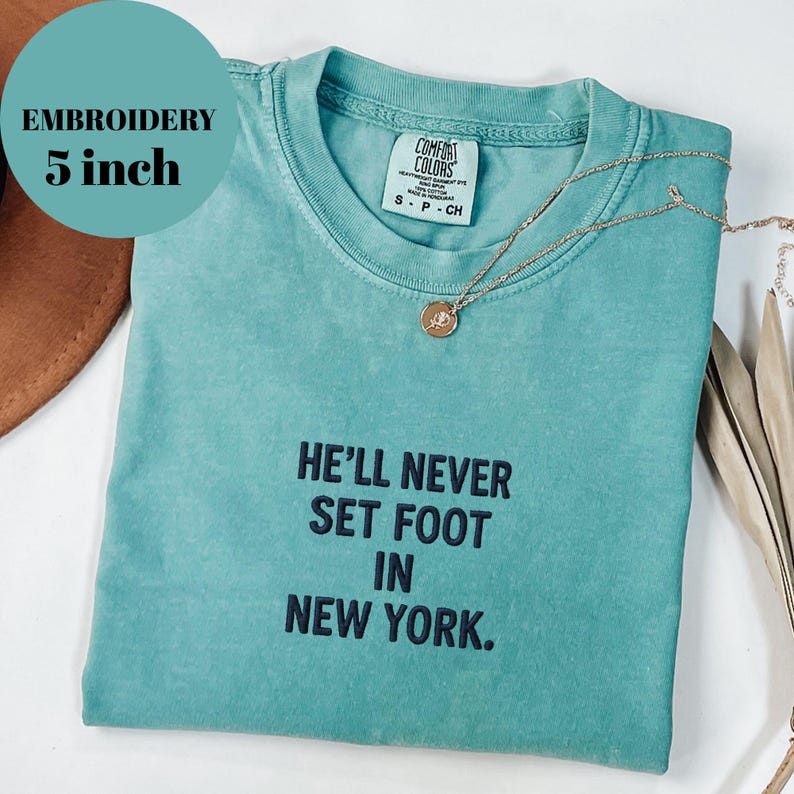 Newyork Zohan Mamdani Embroidery Comfort Colors Sweatshirt,nyc ...