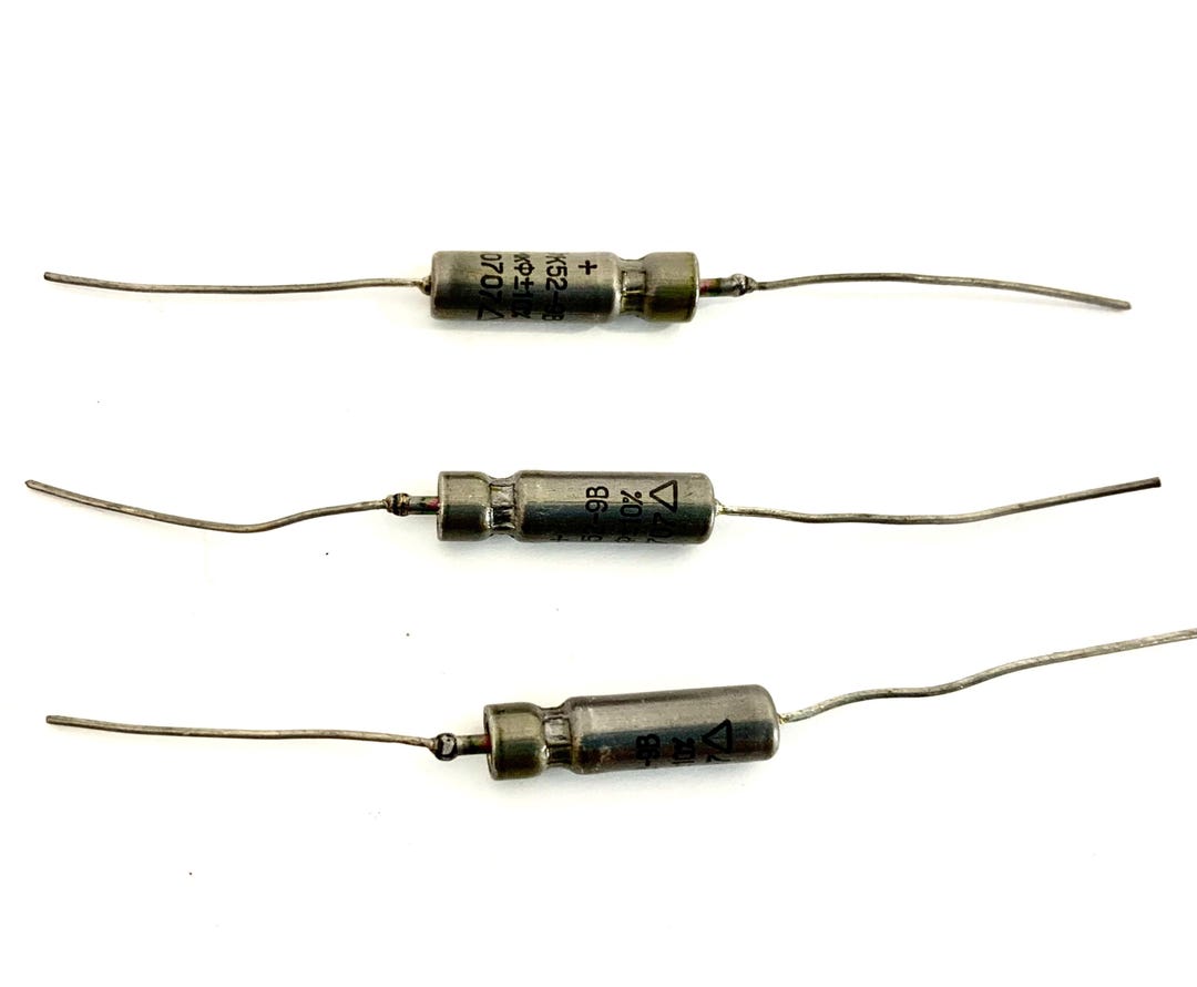 K52-9V 33μF 25V Capacitor – Tantalum Electrolytic – New – Lot 6 Pcs - Etsy