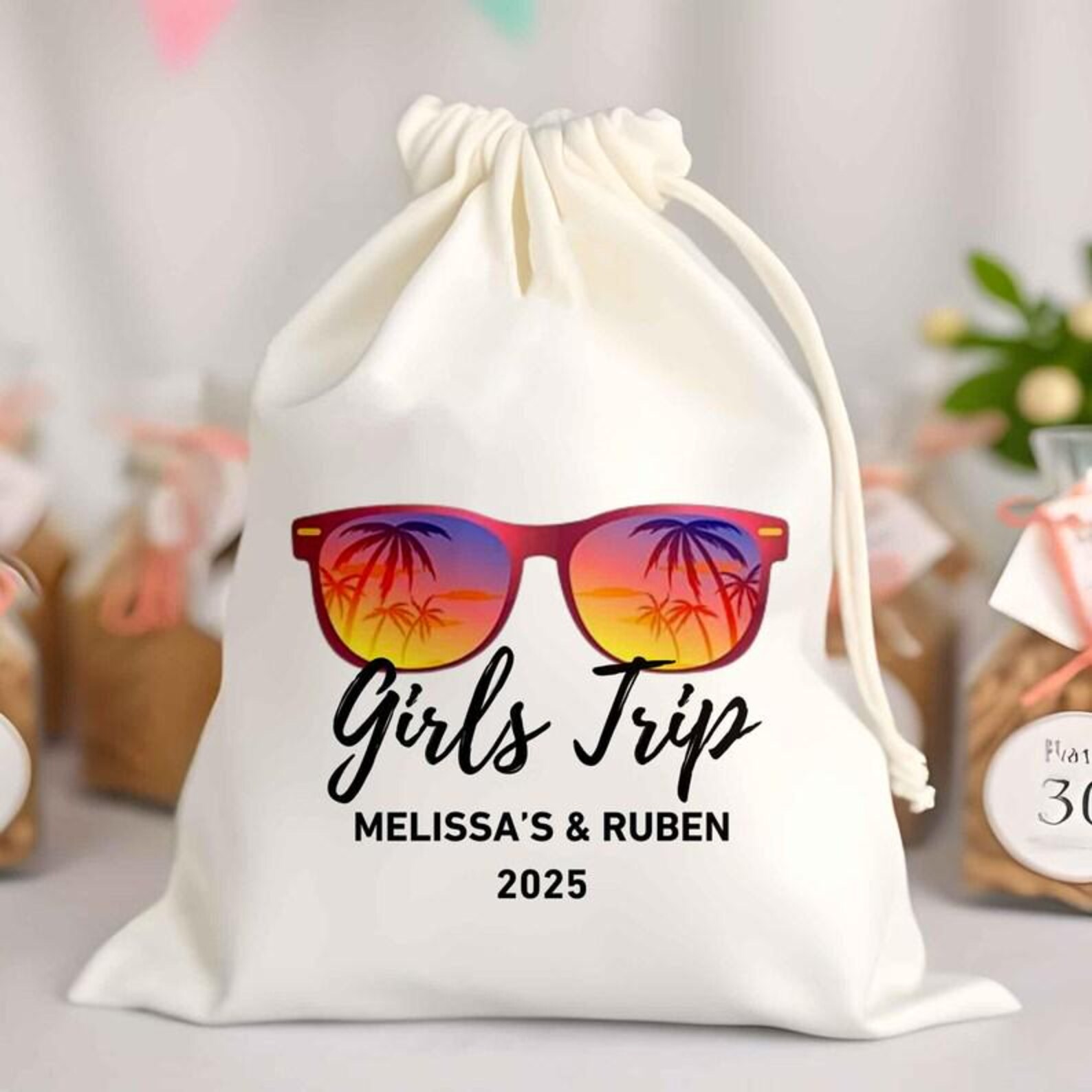 Personalized Girls Weekend Hangover Kit , Girls Weekend Trip Party Bags ...