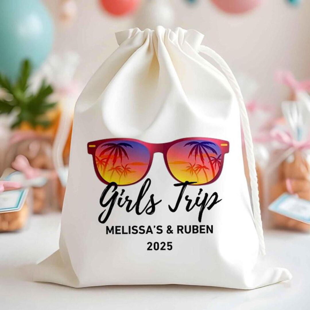 Personalized Girls Weekend Hangover Kit , Girls Weekend Trip Party Bags ...