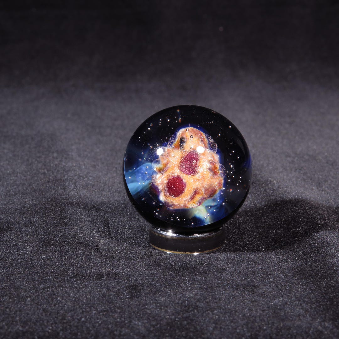Honeycomb Nebula Space Glass Marble - Etsy