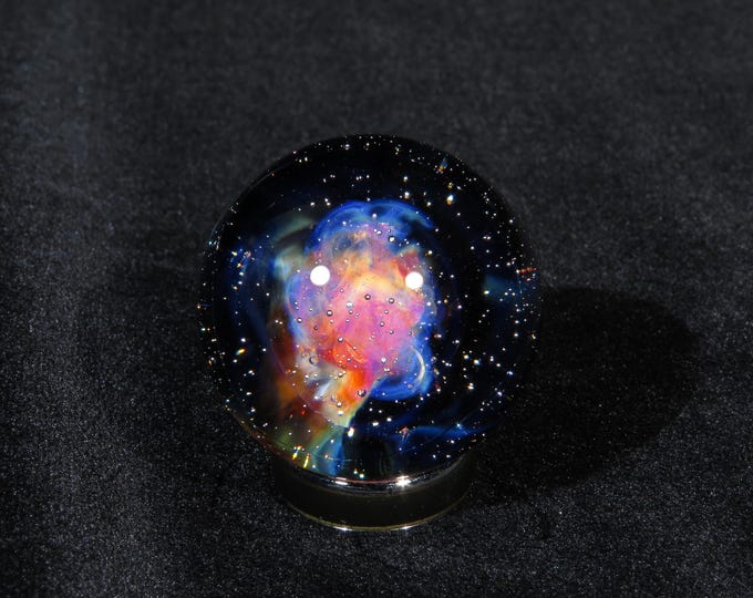 Jellyfish Nebula Space Glass Marble - Etsy