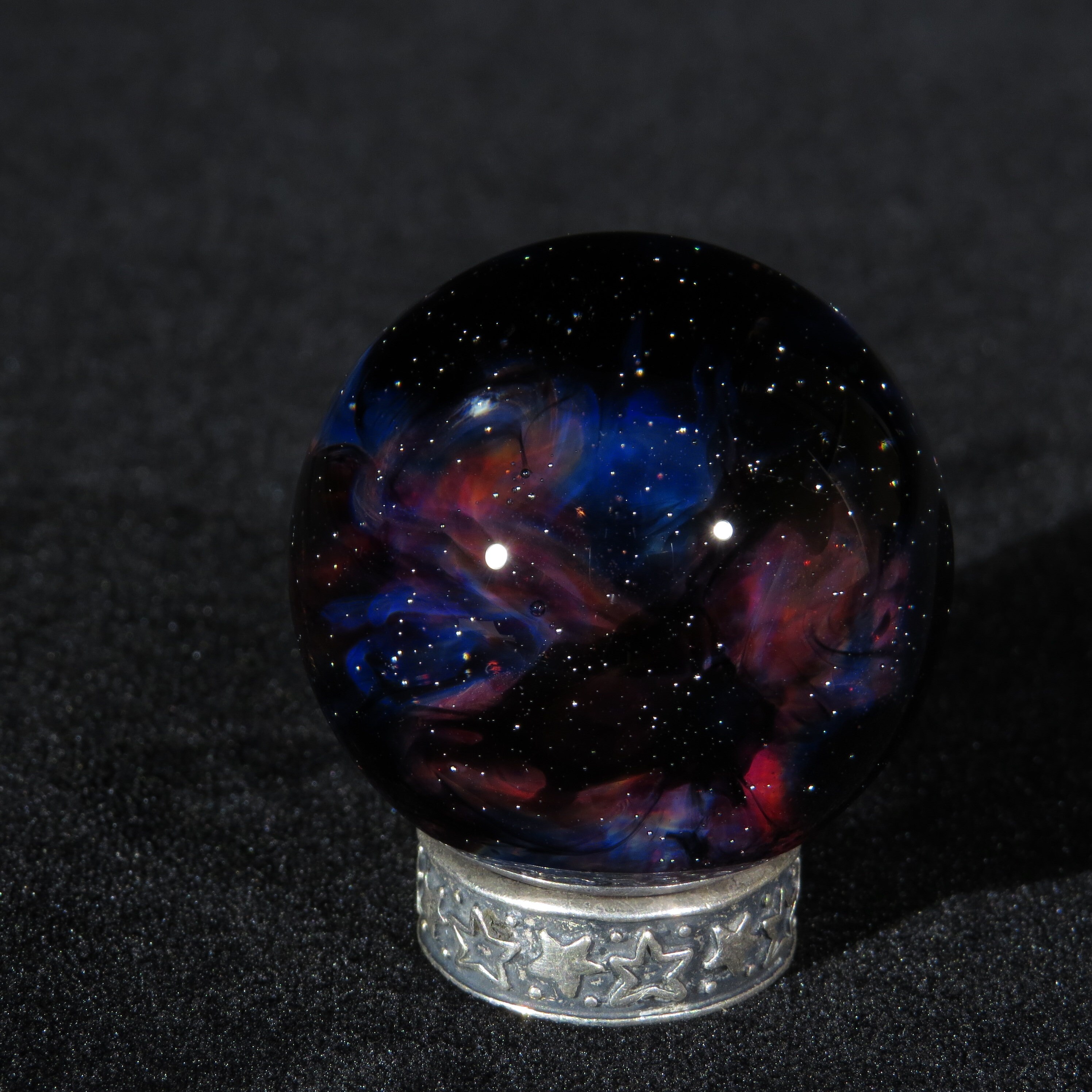 Galactic Nebula Glass Marble - Etsy