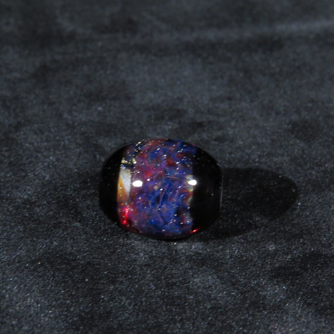 Nebula Container Space Glass Bead Artisan Lampworked Focal Glass Bead 3 ...