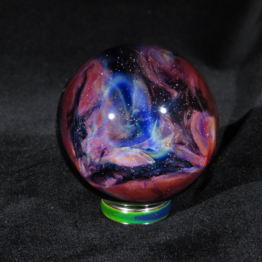 Triangle Nebula Glass Marble - Etsy