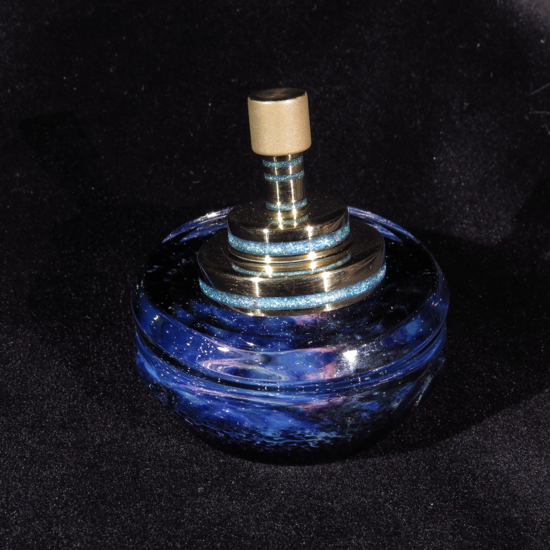 Nebula Space Glass Spinning Top Spin Station - Etsy