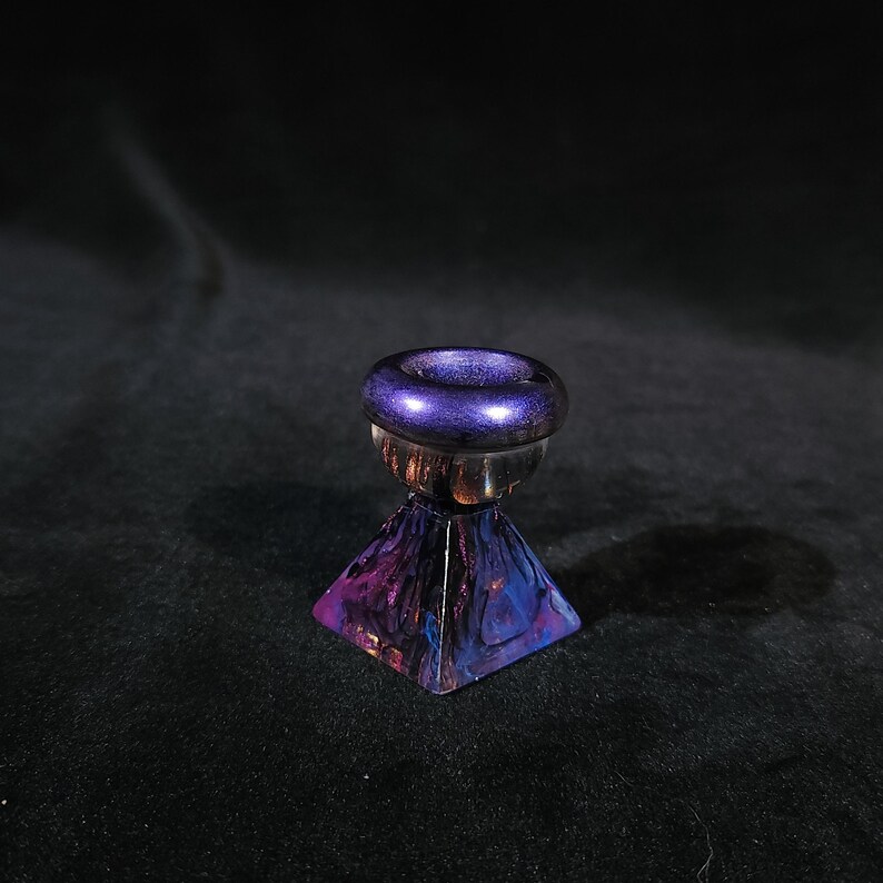 Pyramid Prism Resin Marble Stand - Etsy