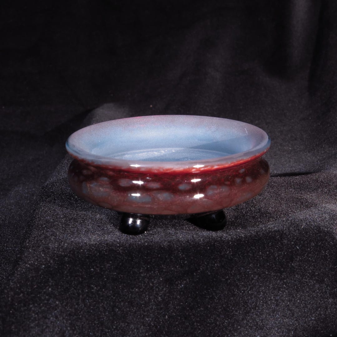 Glass Mame Bonsai Pot, Miniature Plant Pot --- Earth - Etsy
