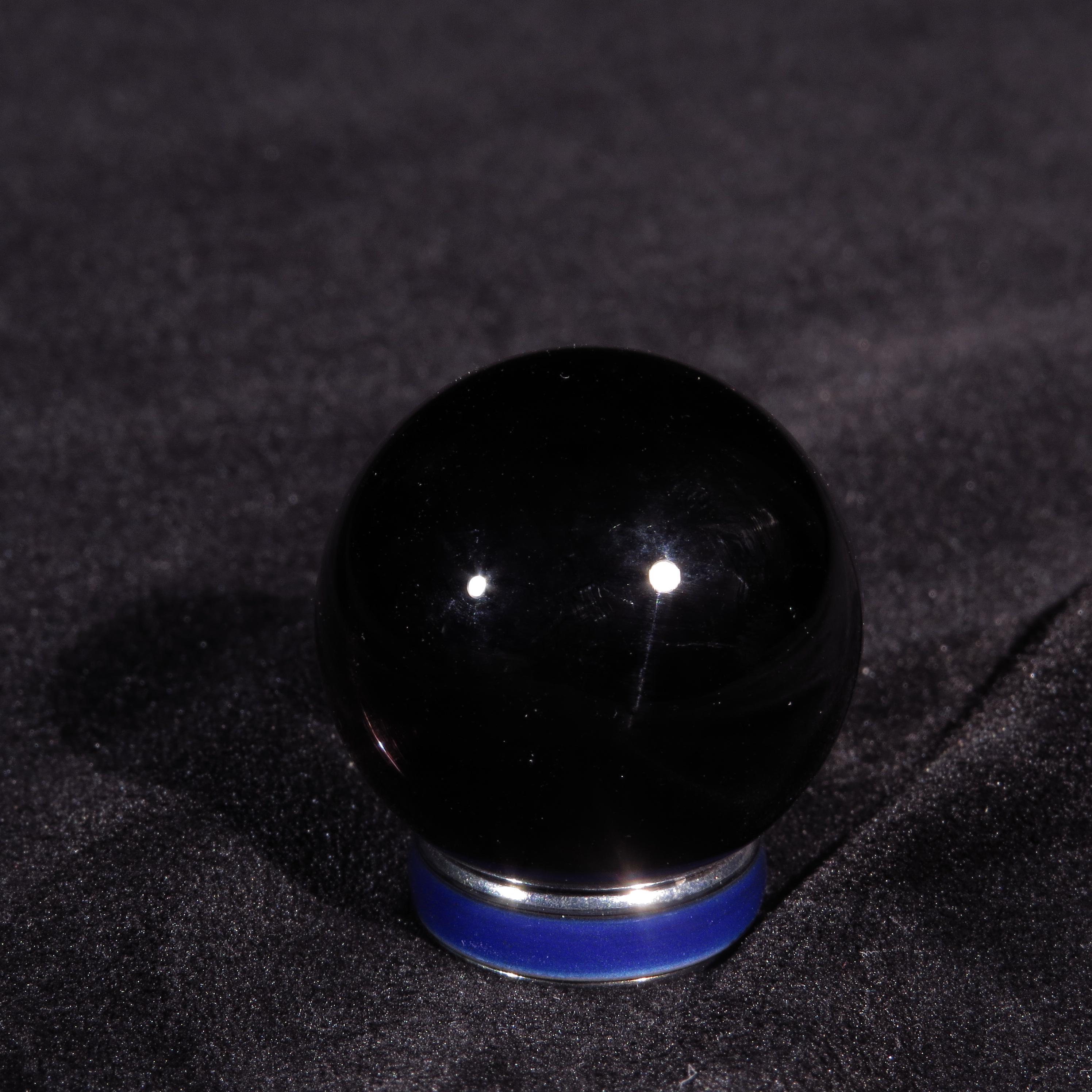 Black White Nebula Space Glass Marble - Etsy