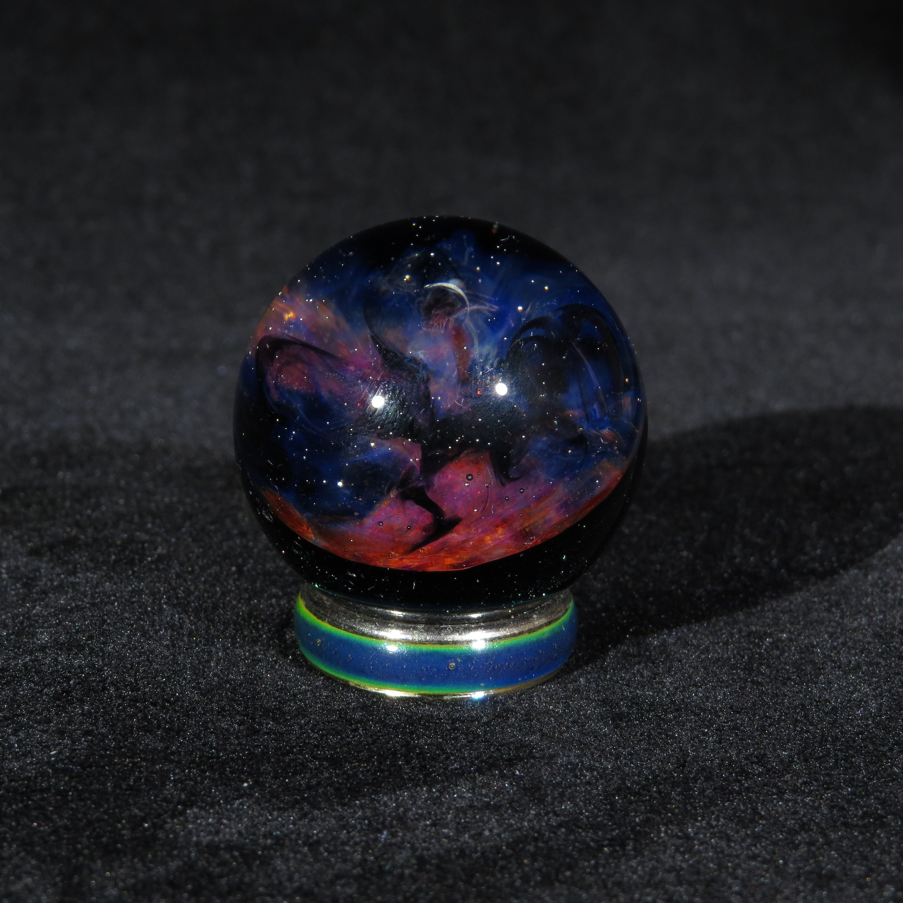 Galactic Nebula Glass Marble - Etsy