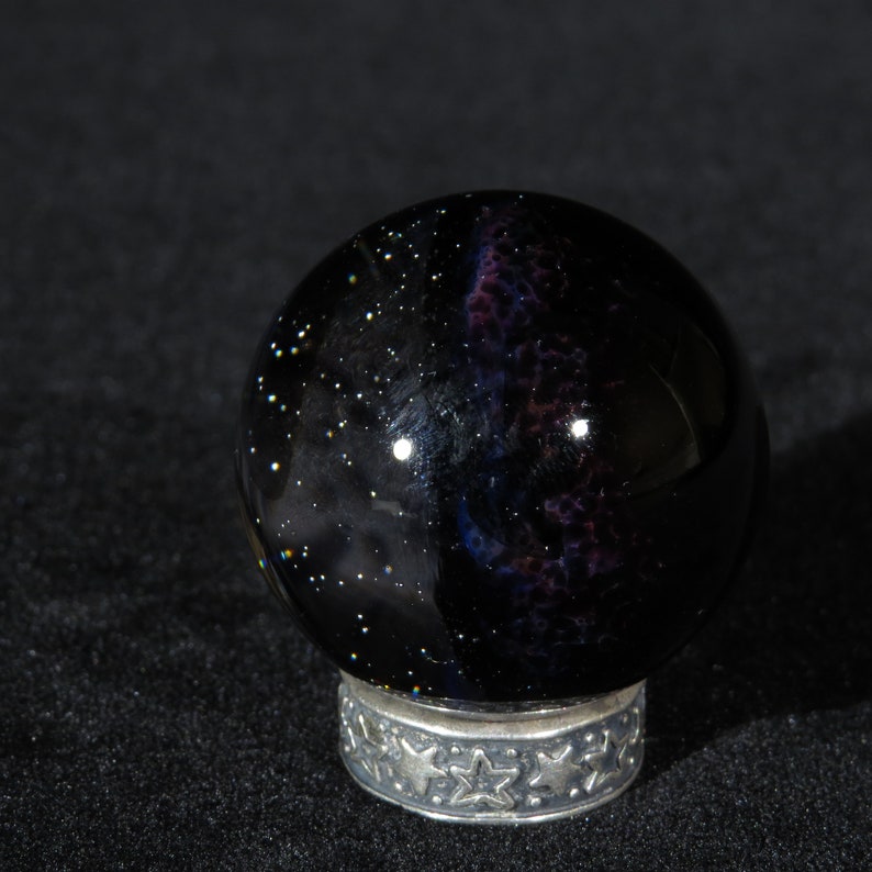 Galactic Nebula Glass Marble - Etsy