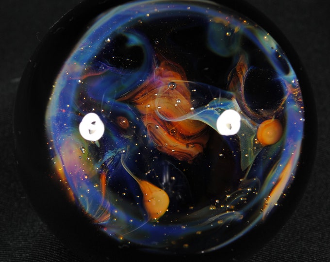 Approaching the Nebula Glass Marble - Etsy