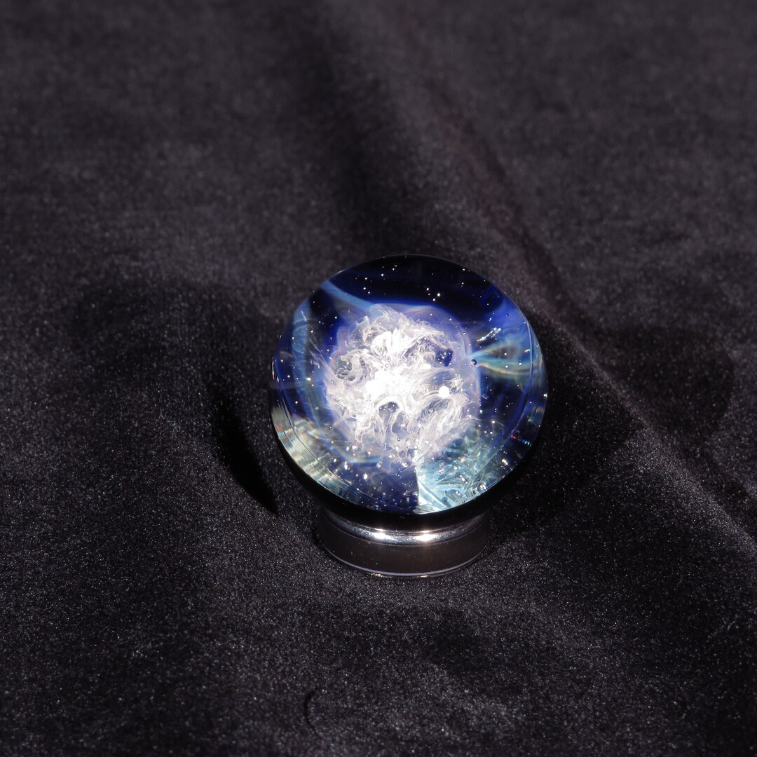 Ghost Nebula Space Glass Marble - Etsy