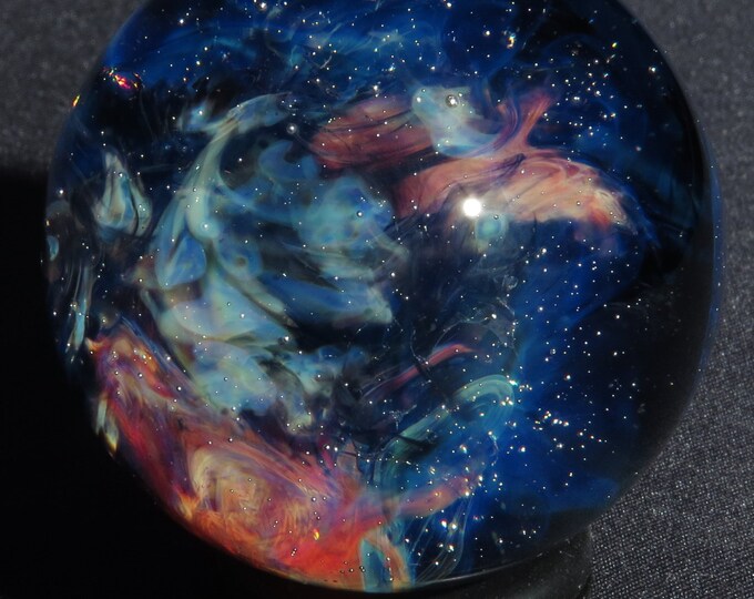 Nebula Glass Marble - Etsy