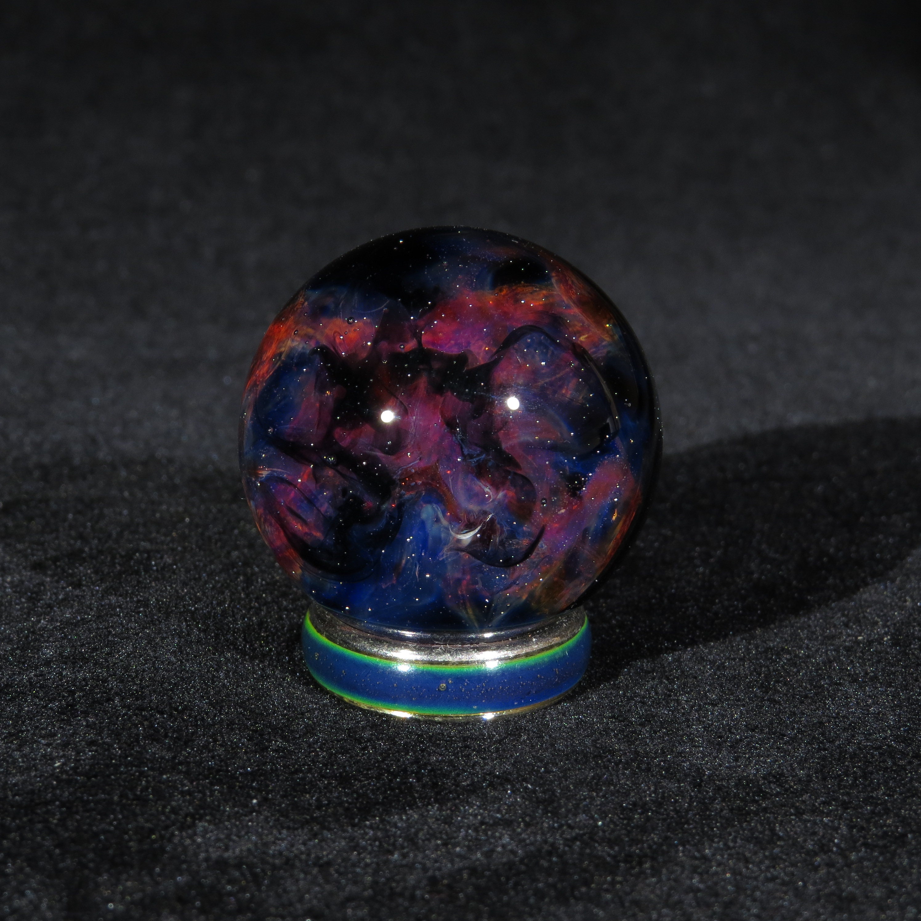 Galactic Nebula Glass Marble - Etsy
