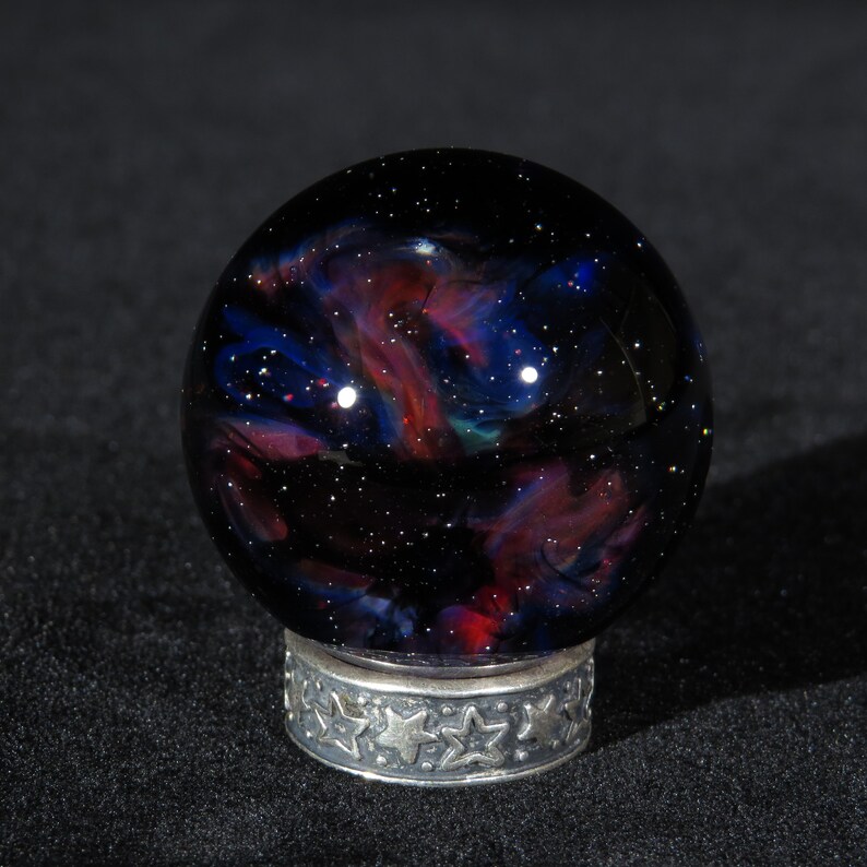 Galactic Nebula Glass Marble - Etsy