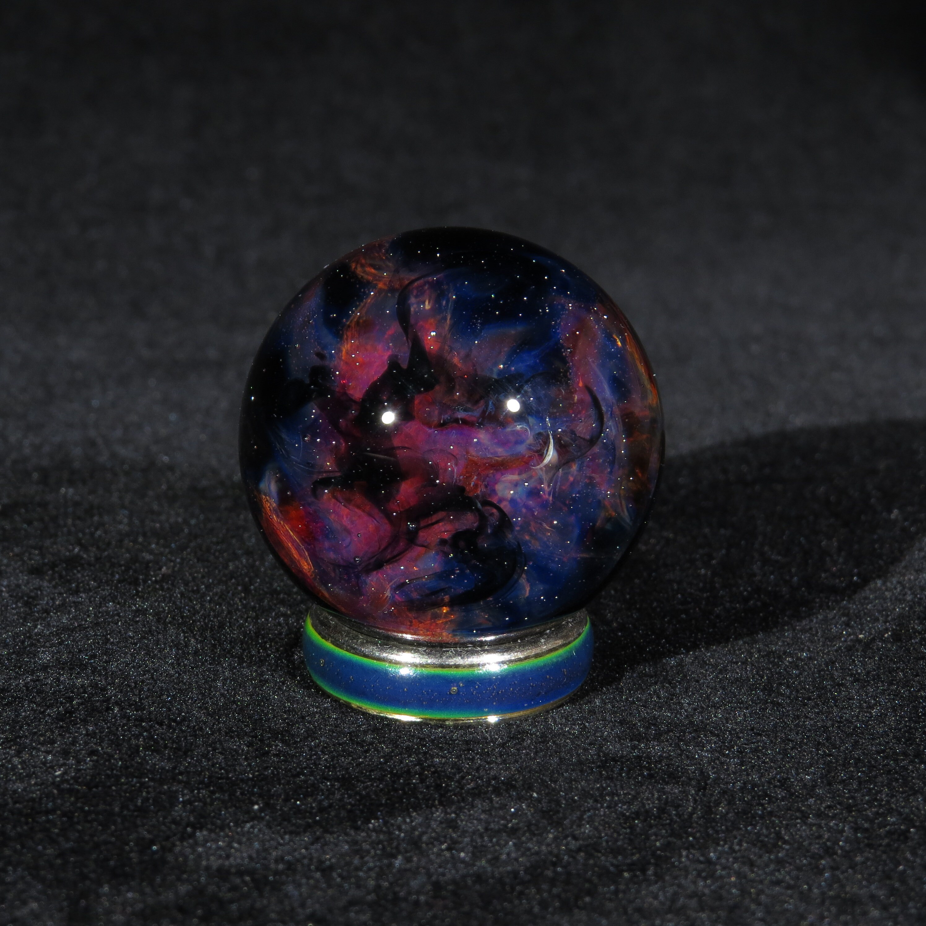 Galactic Nebula Glass Marble - Etsy