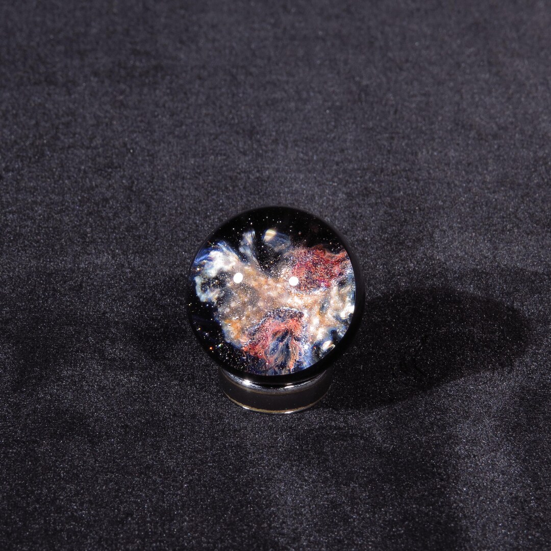 Dusty Butterfly Nebula Space Glass Marble - Etsy
