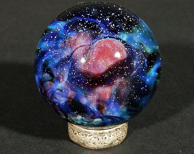 Mountain Nebula Glass Marble - Etsy