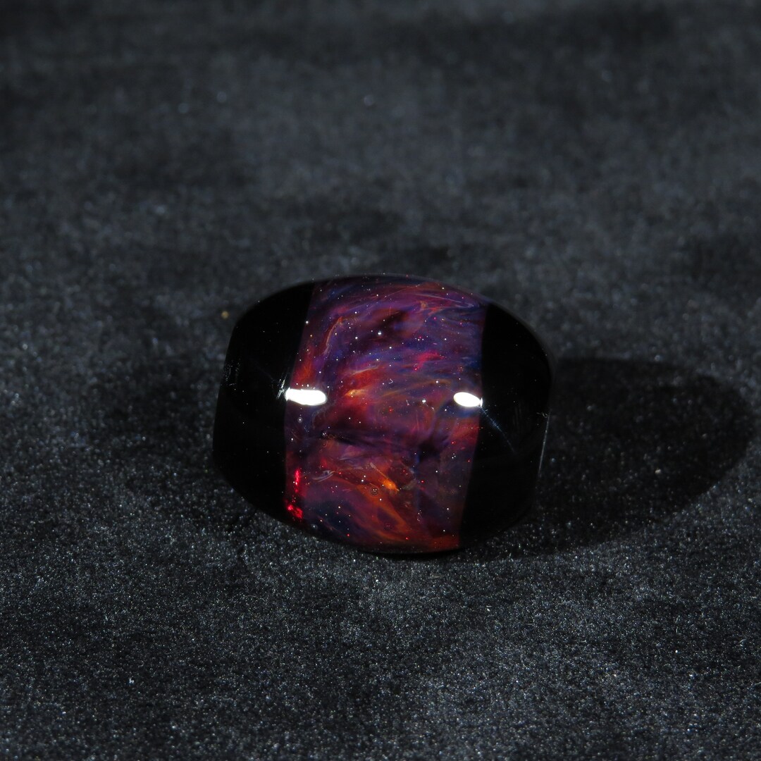 Nebula Container Space Glass Bead Artisan Lampworked Focal - Etsy