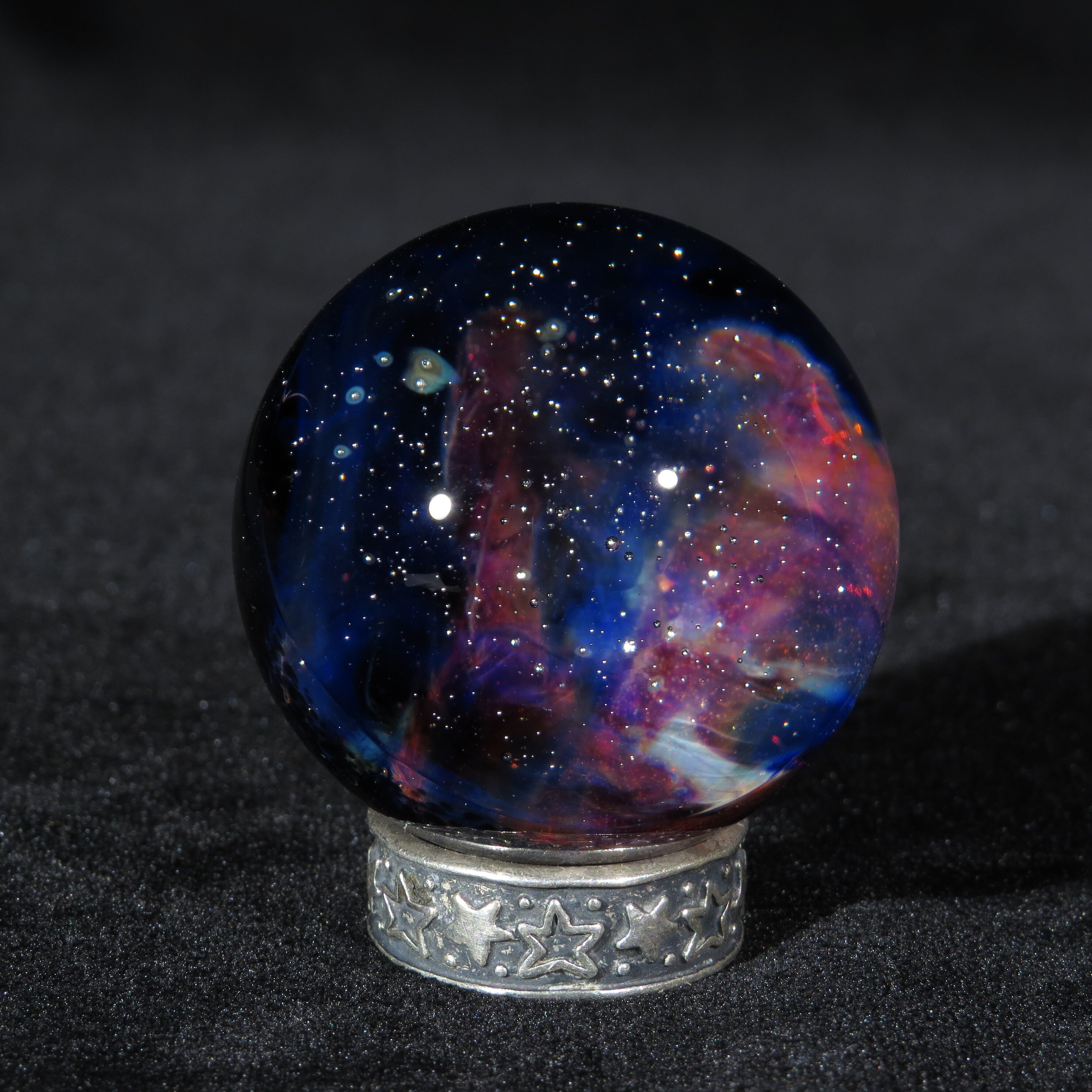 Nebula Glass Marble