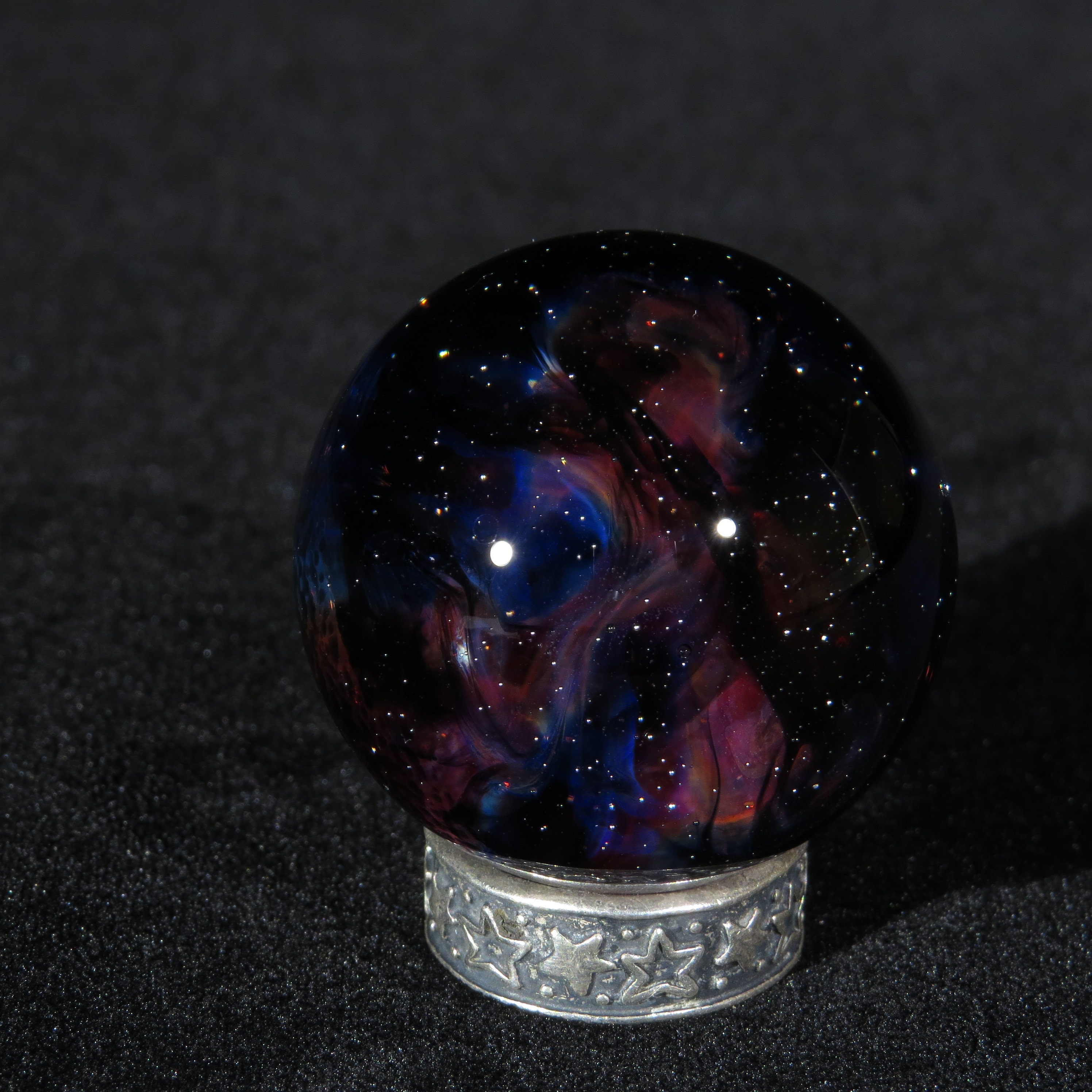 Galactic Nebula Glass Marble - Etsy