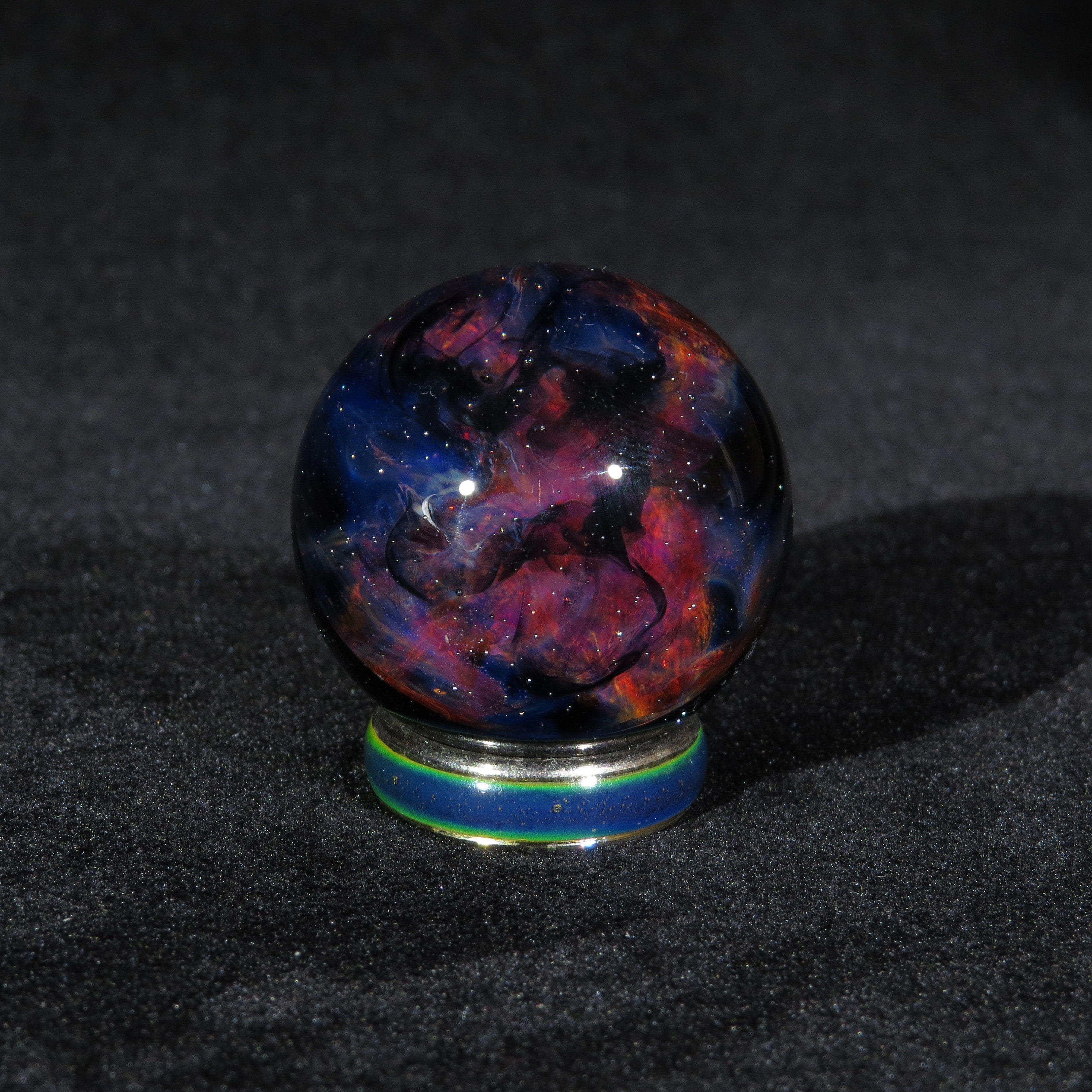 Galactic Nebula Glass Marble - Etsy