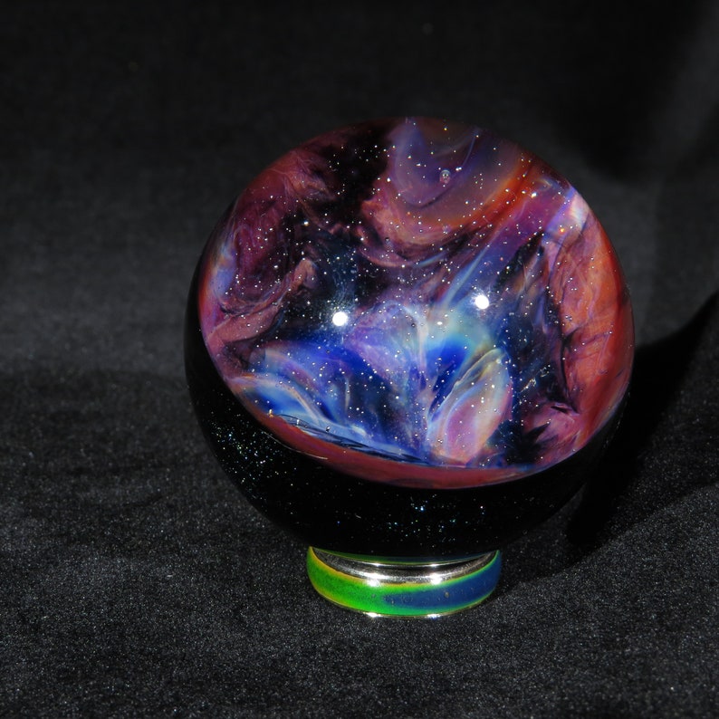 Triangle Nebula Glass Marble - Etsy