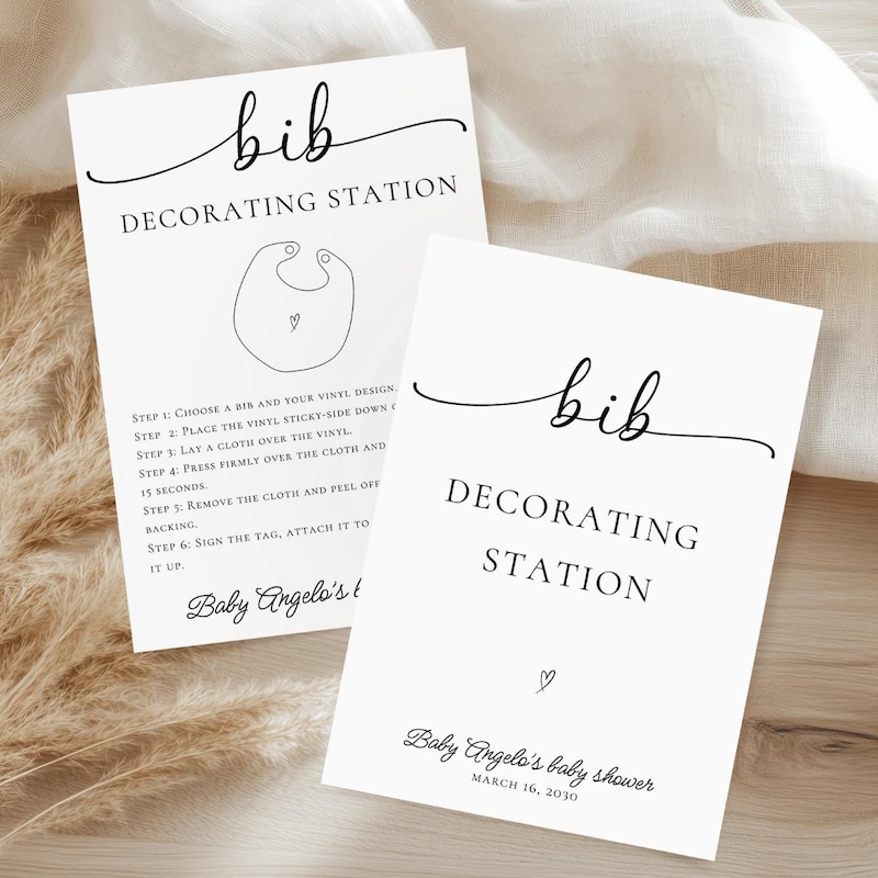 Bib Bar Sign - Etsy UK