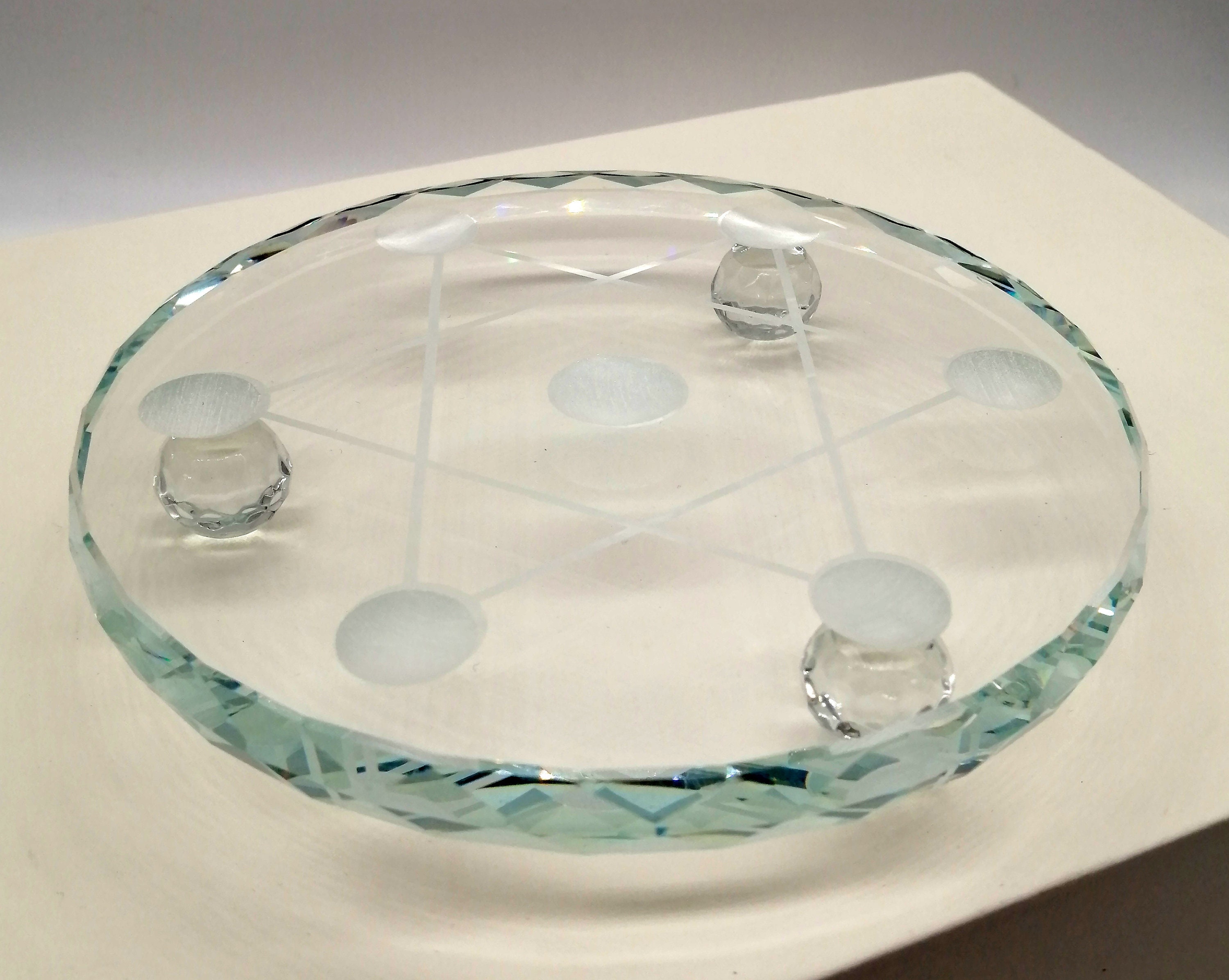 Set of 7 FF7 Crystal Materia Props With Crystal Base Stand, Final ...