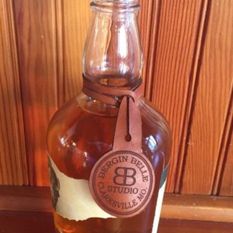 Liquor Bottle Tag - Etsy