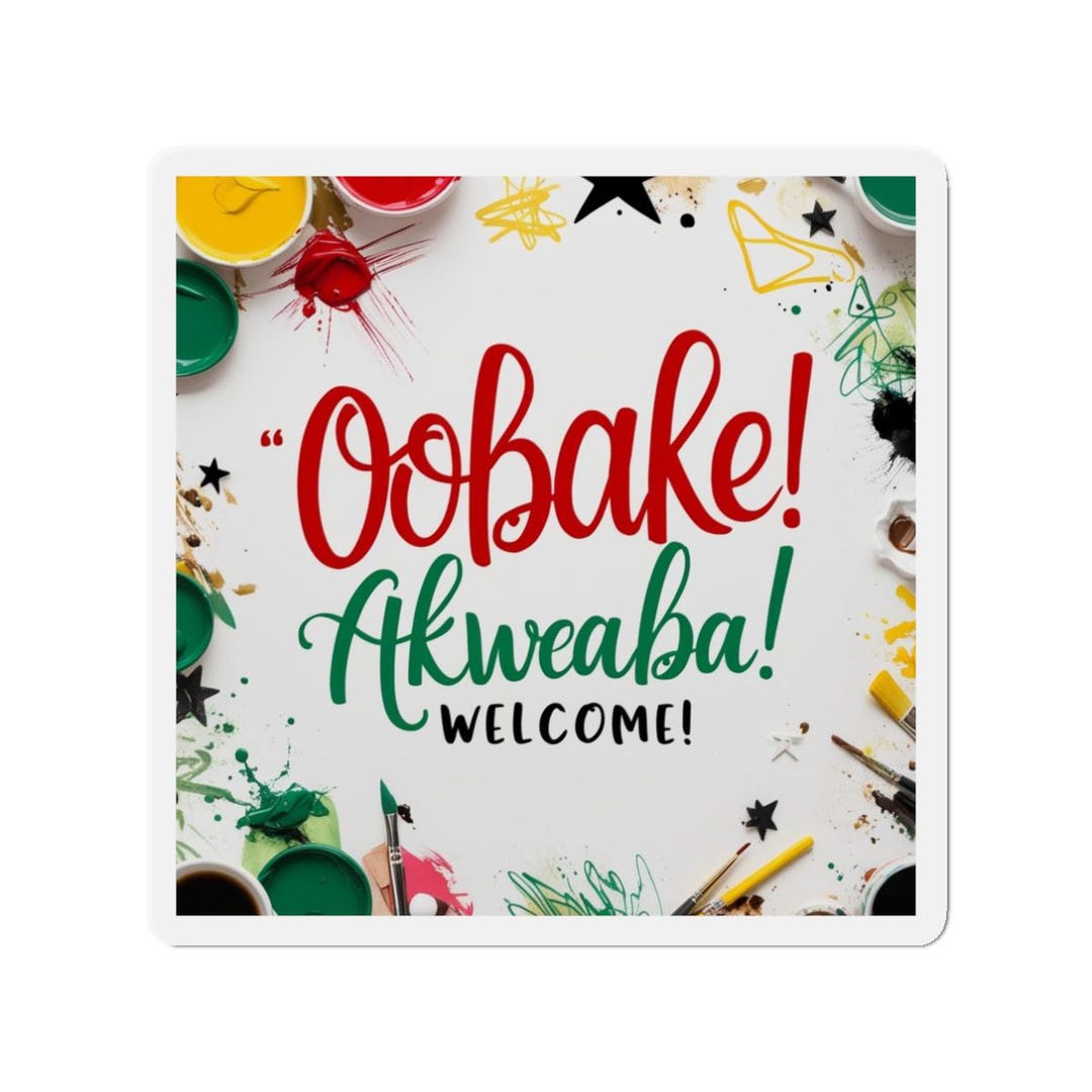 Vibrant Welcome African/diaspora Magnets, Home Decor, Gift Idea ...