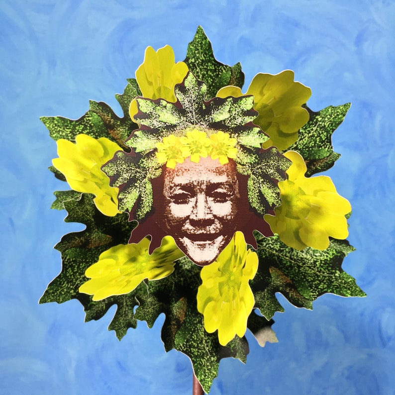 Maple Tree Spirit Double Spin Pinwheel Spinner Whirligig | Etsy