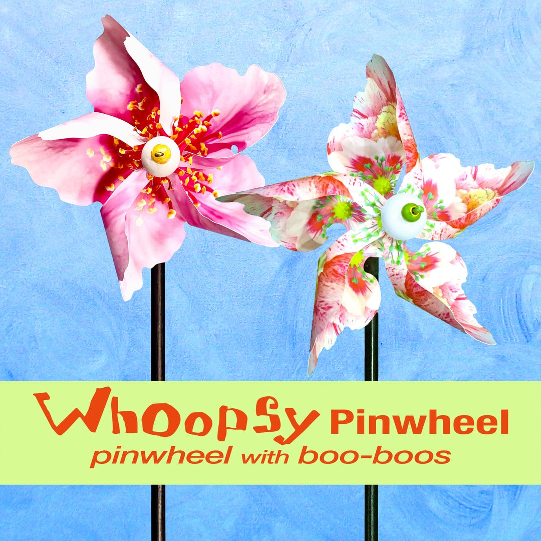 Whoopsy Cherry Blossom & Pink Flirt Pinwheels - Etsy