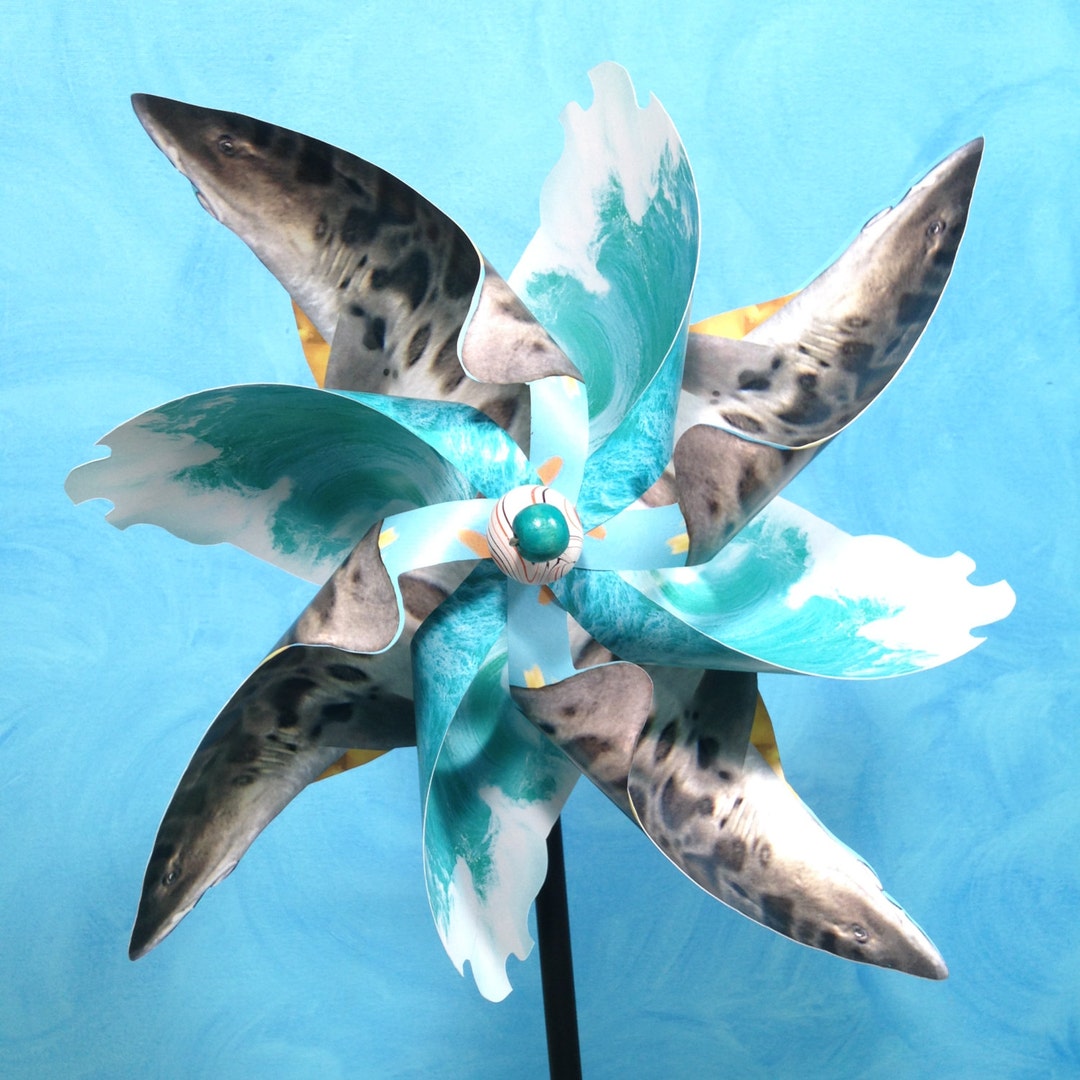 Leopard Shark Pinwheel Spinner Whirligig Windmill - Etsy