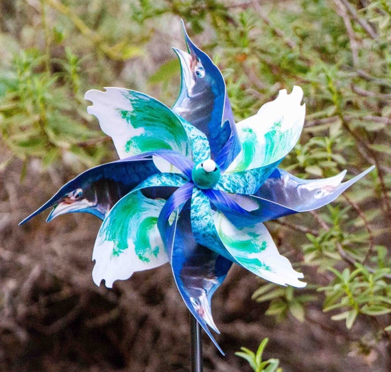 Blue Marlin Pinwheel Spinner Whirligig Windmill - Etsy