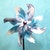 Magenta Orchid Pinwheel Wind Spinner Garden Spinner Whirligig Windmill ...