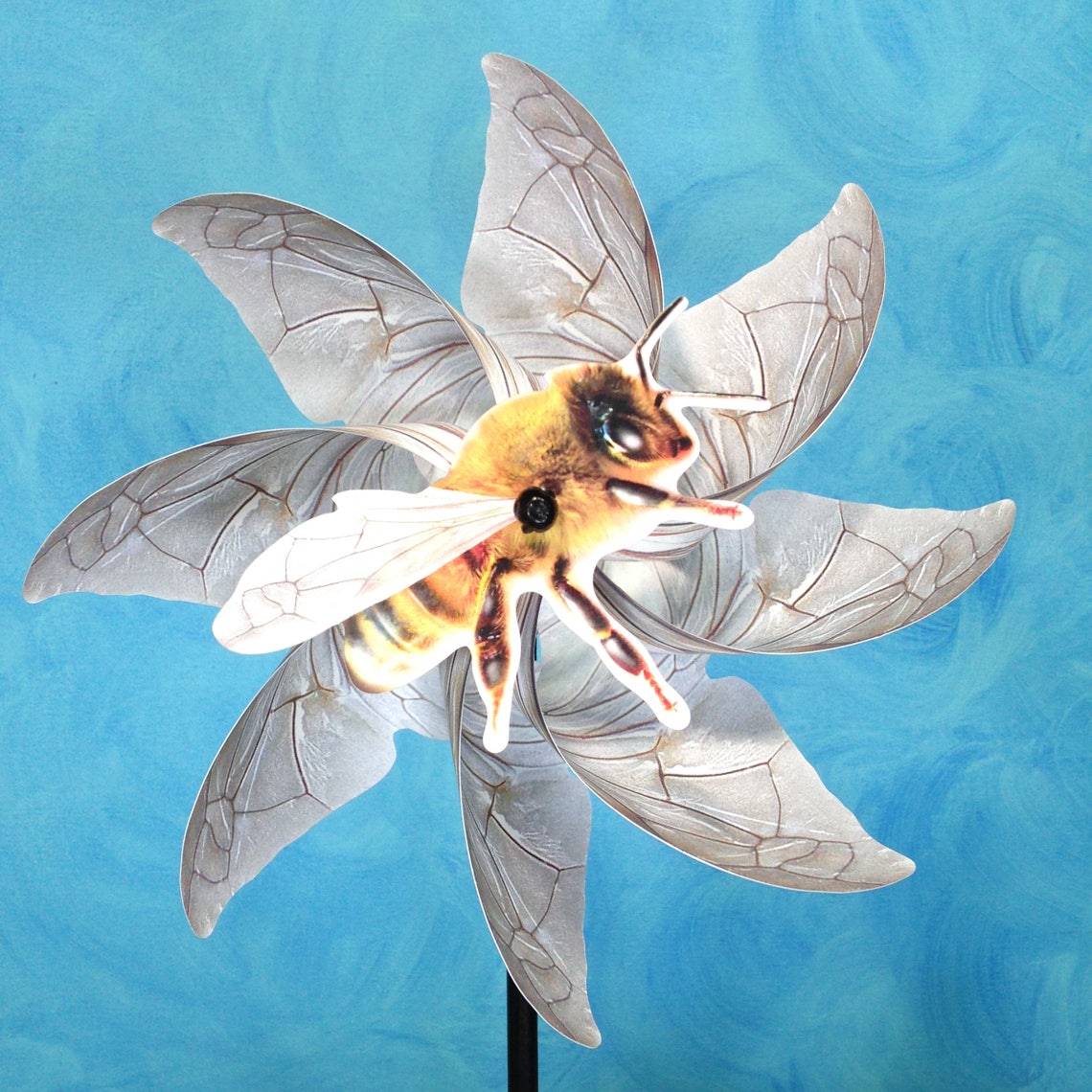 Honey Bee Pinwheel Spinner Whirligig Windmill | Etsy