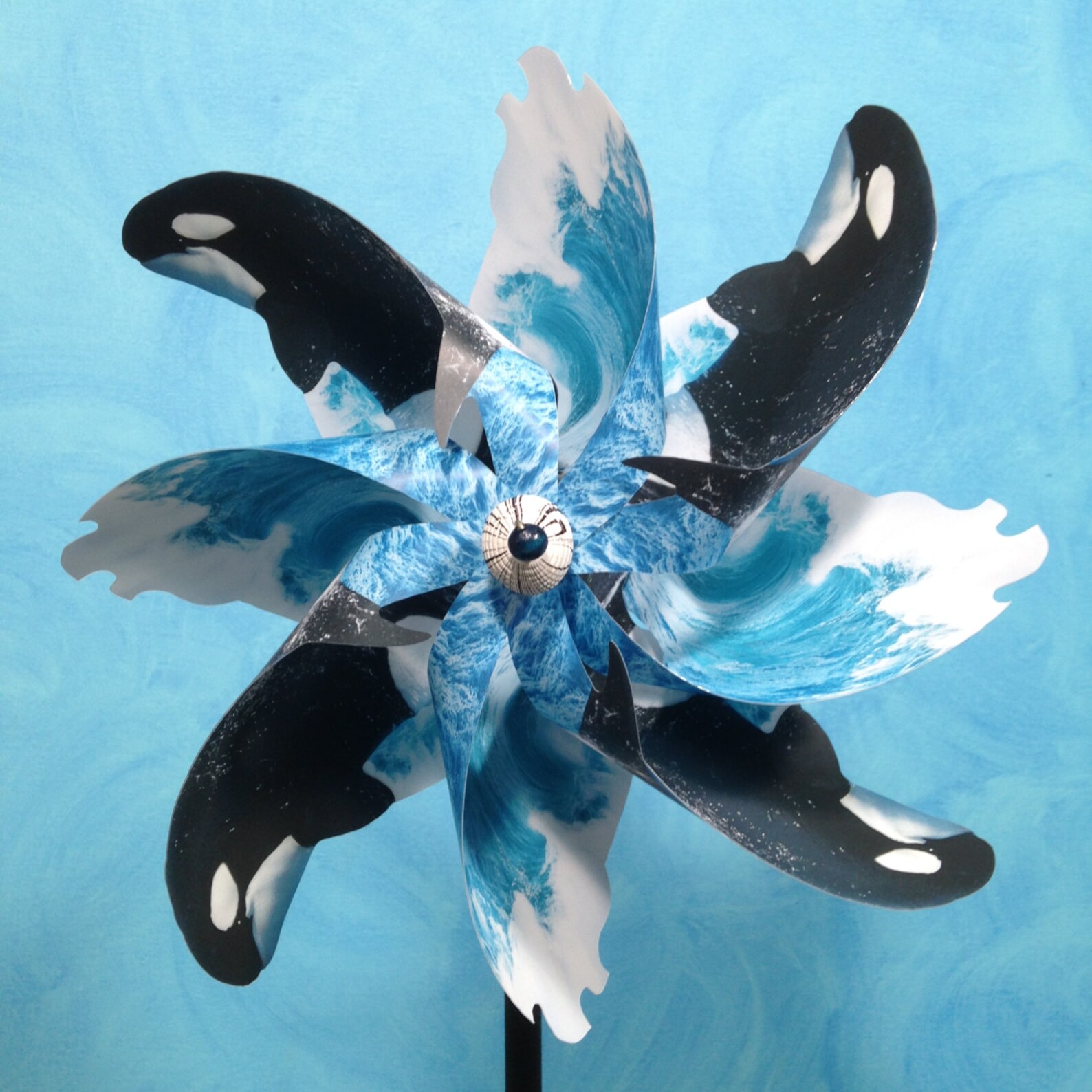 Orca Whale Pinwheel Spinner Whirligig Windmill - Etsy