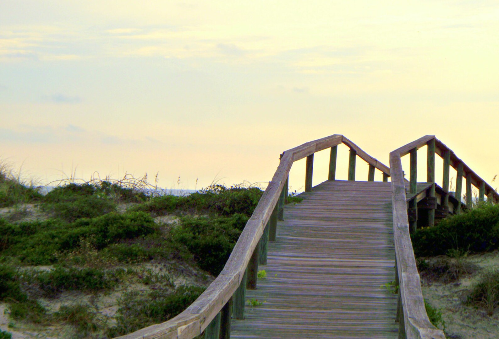 Beach Walkway, Peters Point, Amelia Island, Florida--8 X 10 Fine Art ...